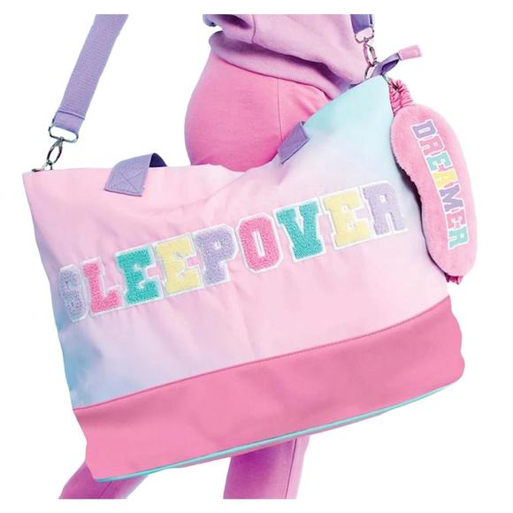 Iscream | Bags | New Iscream Sleepover Weekender Bag Eye Mask Set In ...